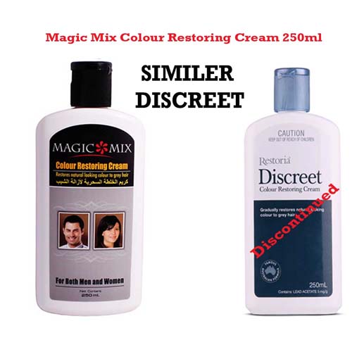 Restoring Cream 250ml Magic Mix Restoria Discreet Colour for Men ...
