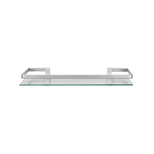 Glass Bathroom Wall Shelf Chrome – My Basket